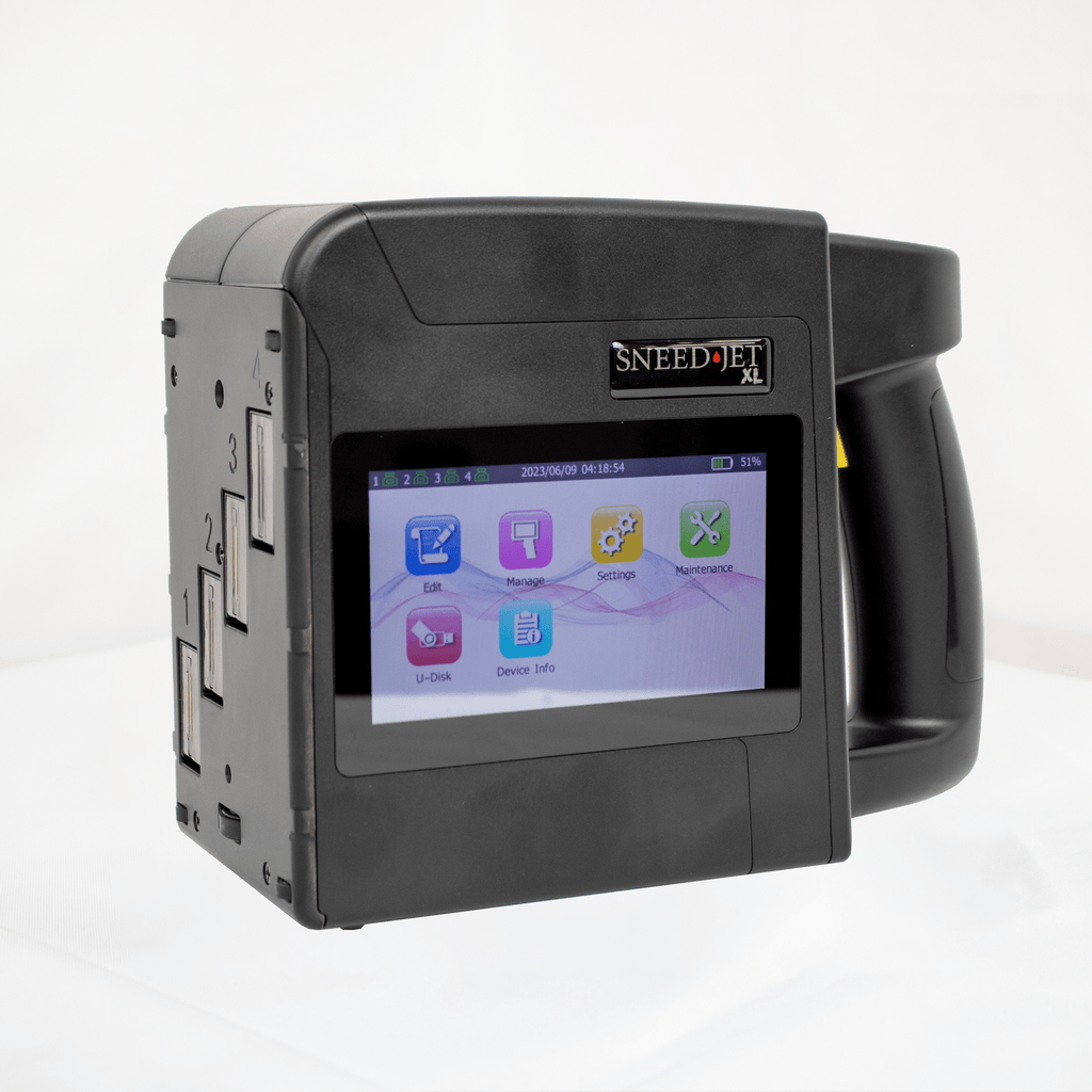 SNEED-JET® XL Handheld Printer: Large Character Printing Made Simple